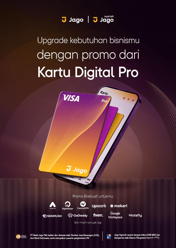 Bank Jago - Promo Kartu Digital Pro
