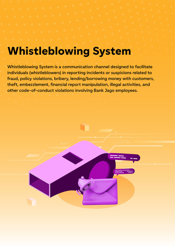 Bank Jago - Whistleblowing System