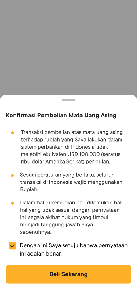 Bank Jago - Kantong Mata Uang Asing