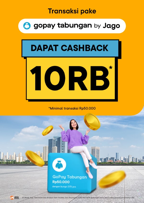 Bank Jago - Promo GoPay Tabungan by Jago