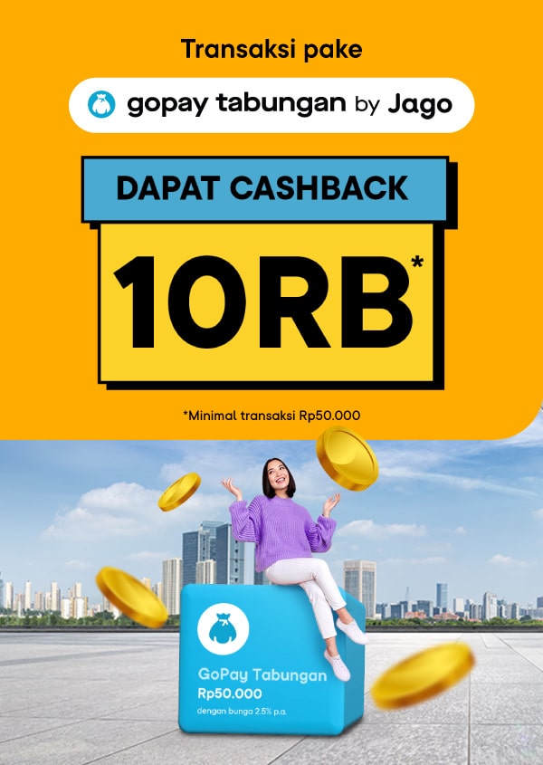 Bank Jago - Promo GoPay Tabungan by Jago