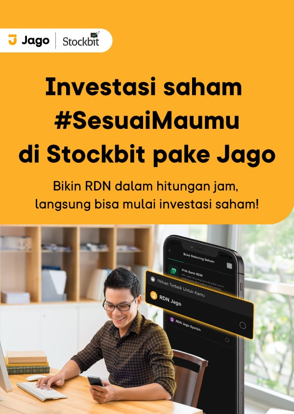 Bank Jago - Jago x Stockbit