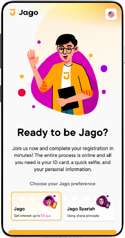 Bank Jago - You only need e-KTP to open a Jago account