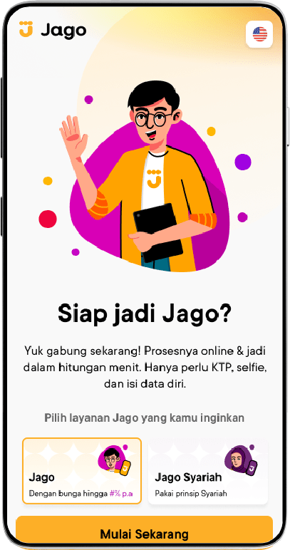 Bank Jago - Buka Akun Jago, cuma butuh e-KTP aja