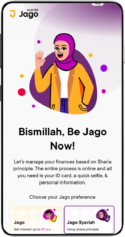 Bank Jago - You only need e-KTP to open a Jago account