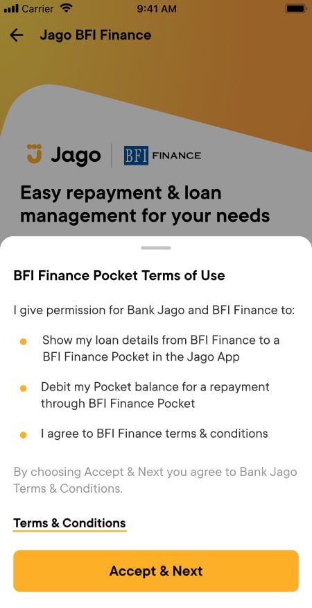 Bank Jago - Jago x BFI Finance