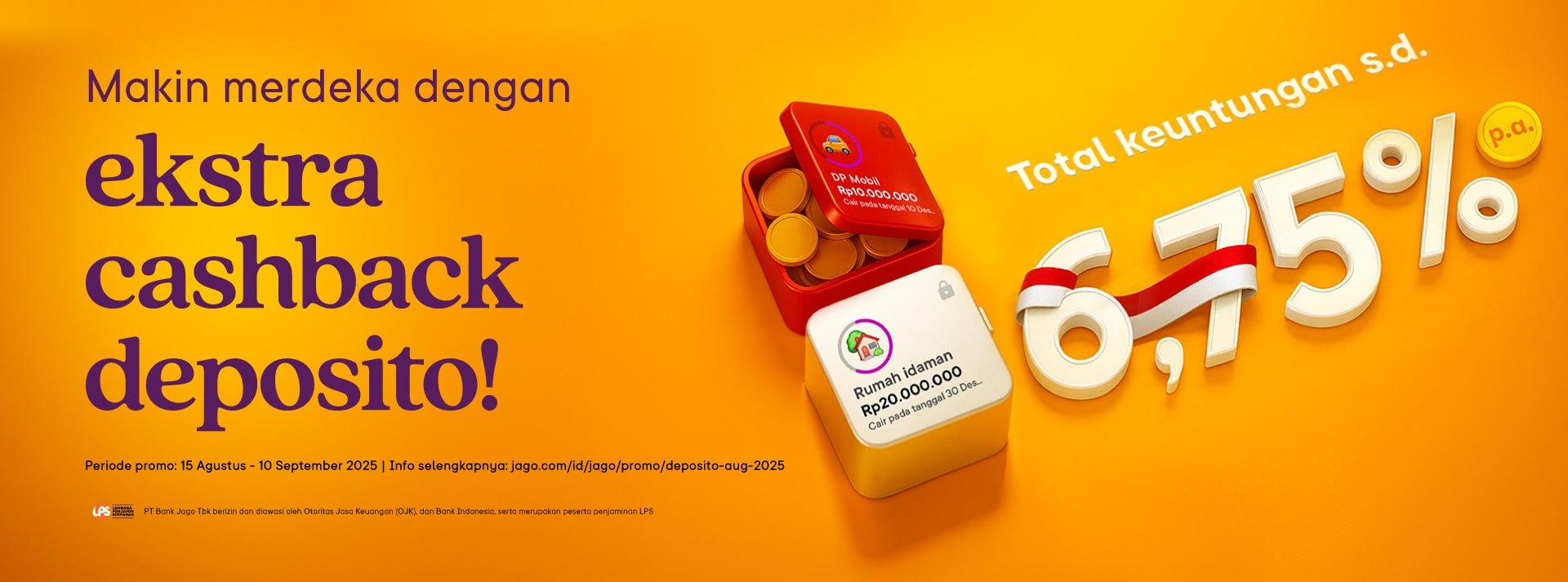 Bank Jago - Promo Jago Deposito