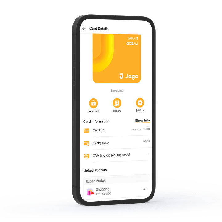 Bank Jago - Sharia Digital Card