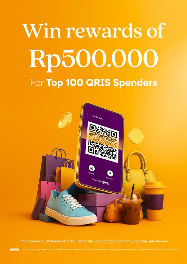 Bank Jago - QRIS Top Spender Promotion