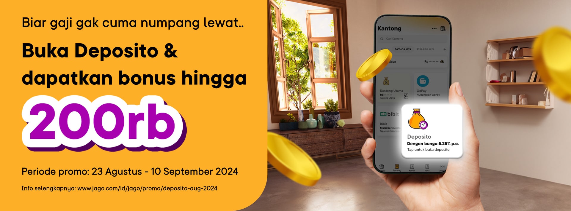 Bank Jago - Promo Jago Deposito