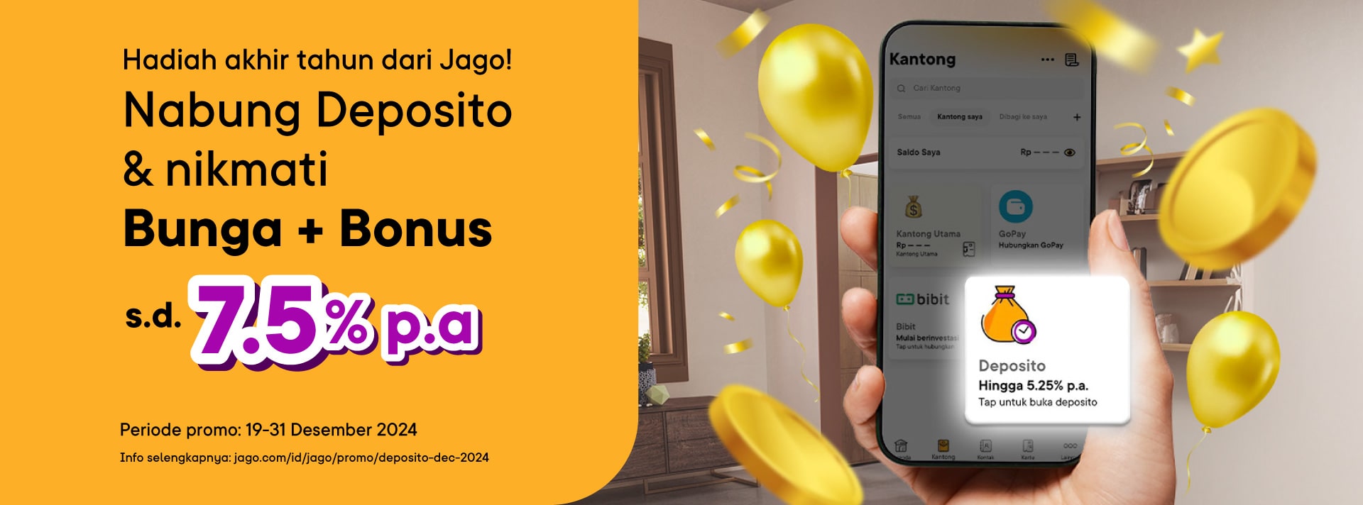 Bank Jago - Promo Jago Deposito