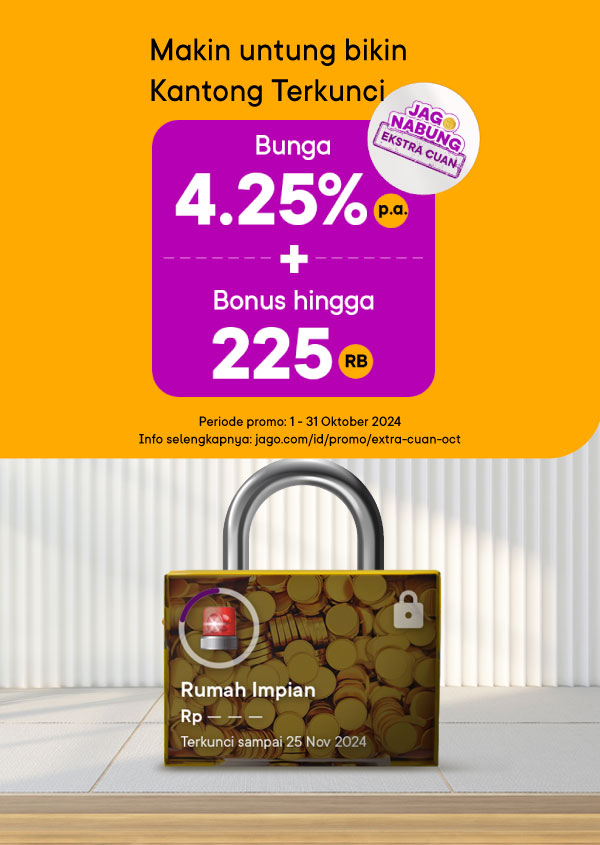 Bank Jago - Promo Extra Cuan