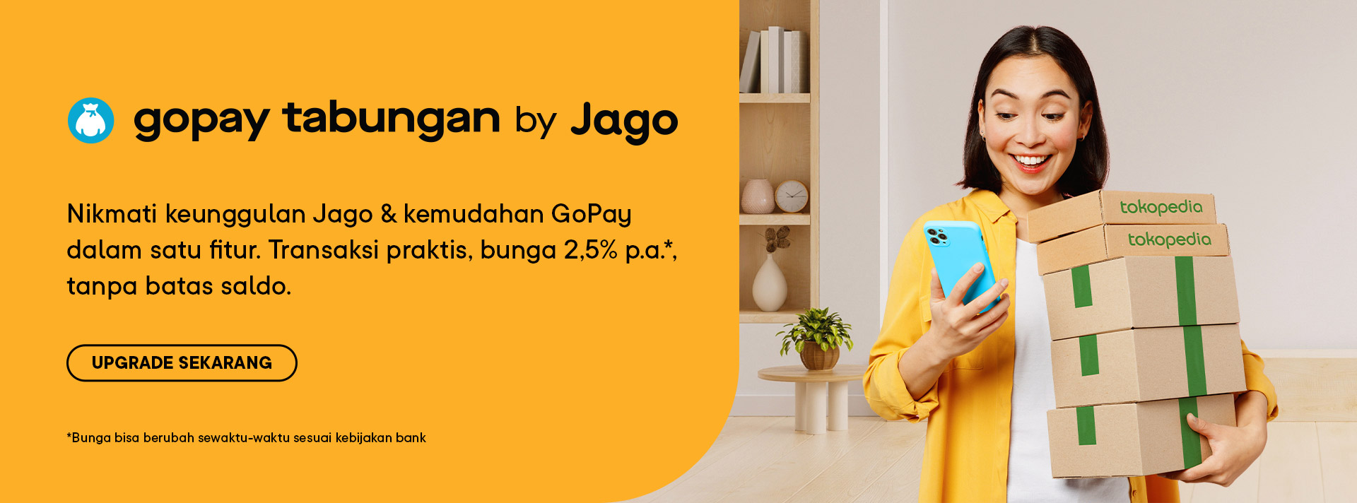 Bank Jago - GoPay Tabungan by Jago