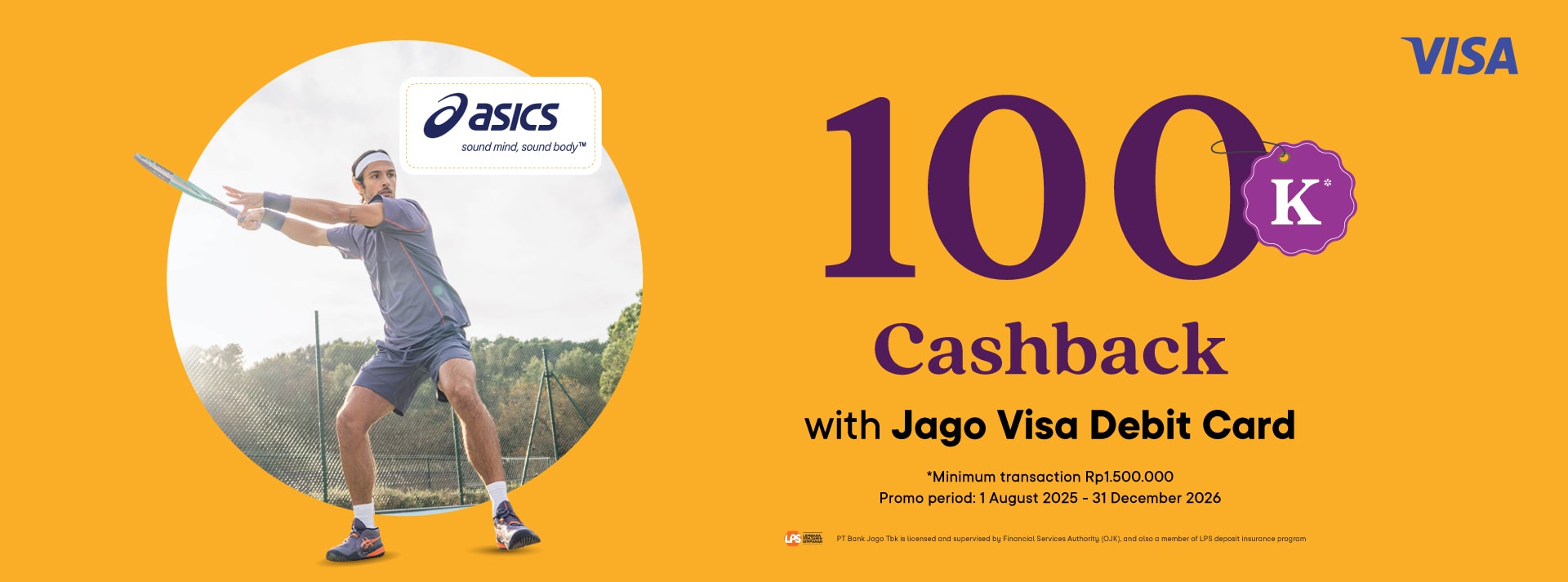 Bank Jago - Jago x Asics