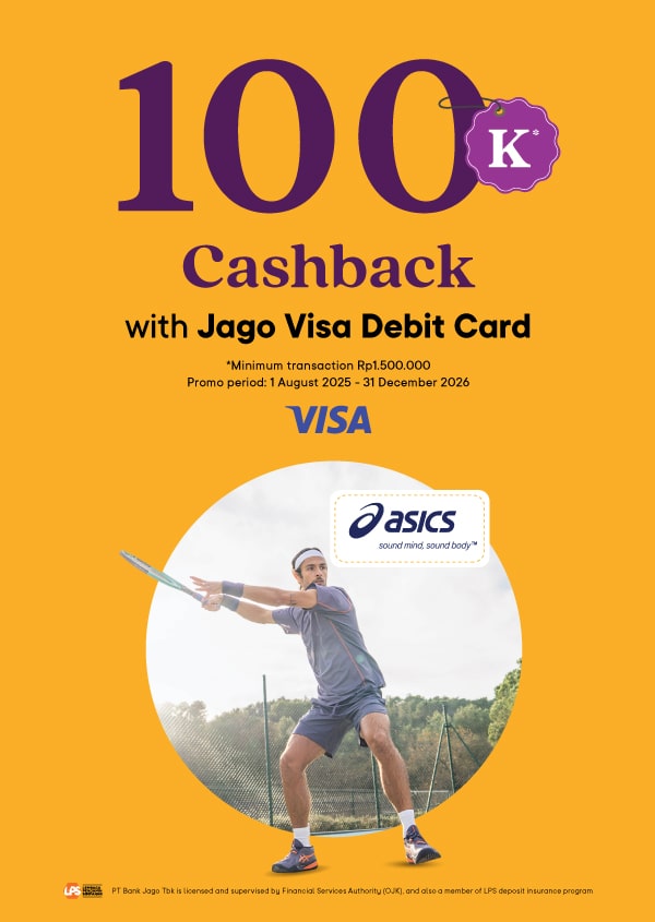 Bank Jago - Jago x Asics