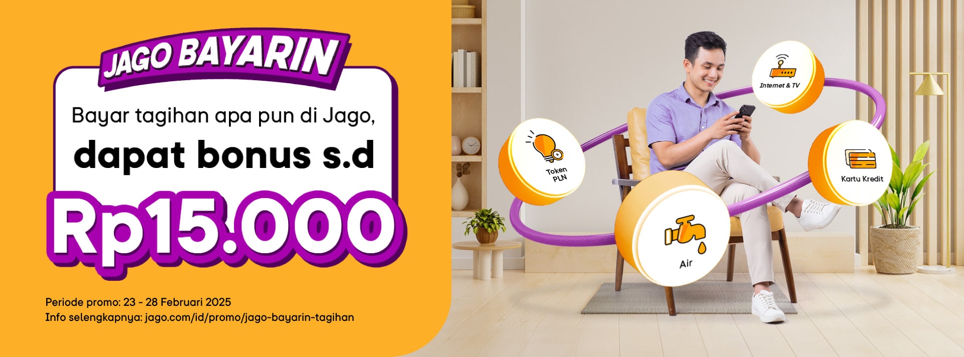 Bank Jago - Promo Jago Bayarin Tagihan