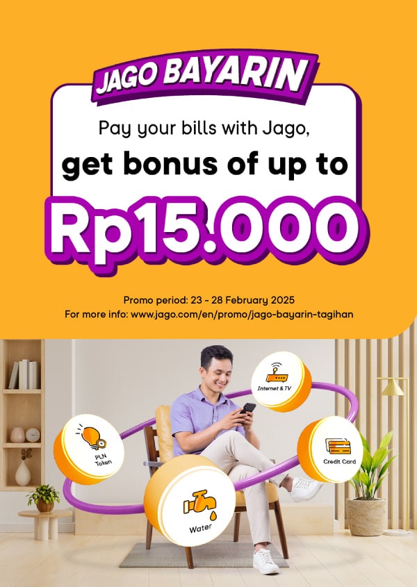 Bank Jago - Jago Bill Payment Promotion
