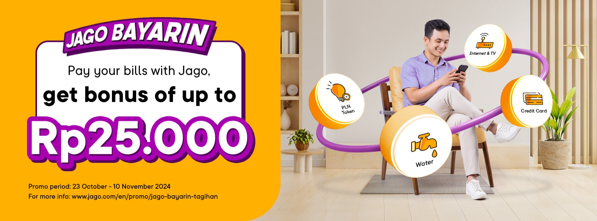 Bank Jago - Jago Bill Payment Promotion