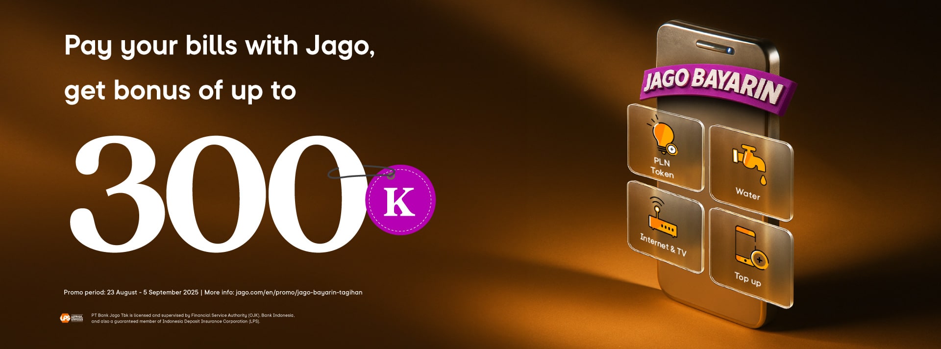 Bank Jago - Jago Bill Payment Promotion