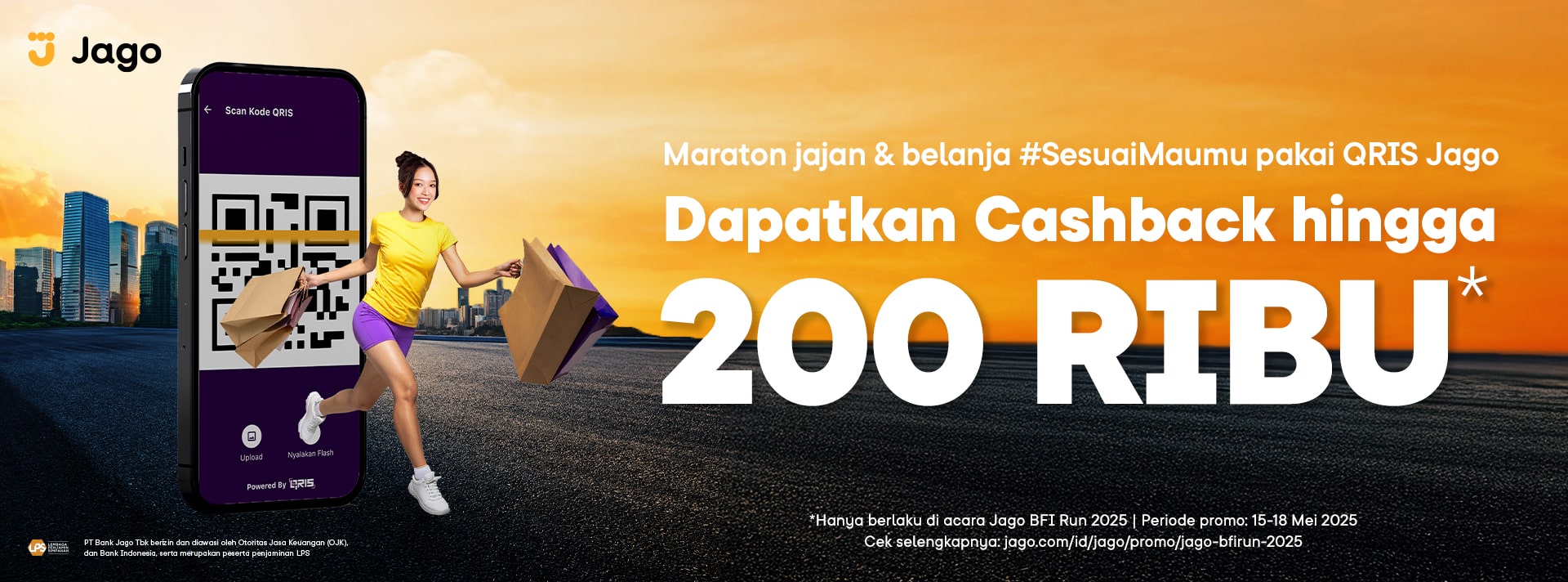 Bank Jago - Promo Jago BFI Run 2025