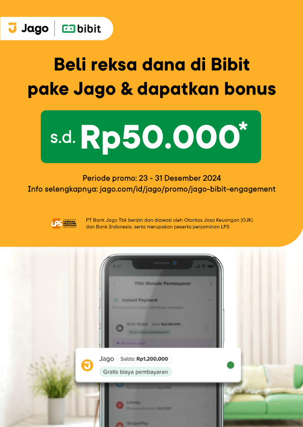Bank Jago - Jago x Bibit Engagement