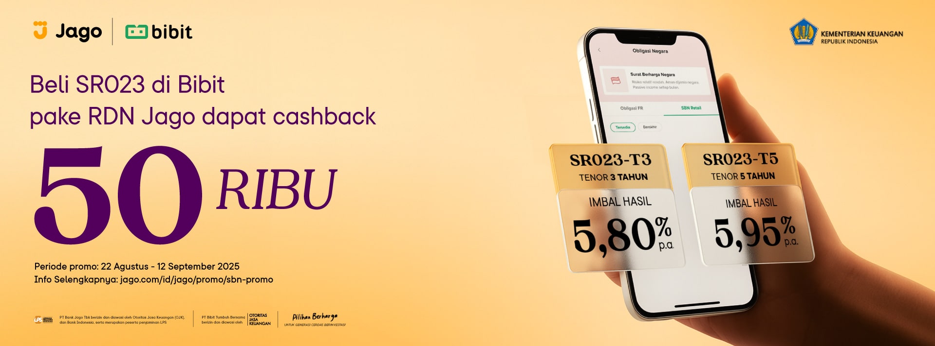 Bank Jago - Promo SBN Jago x Bibit