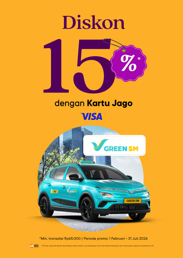 Bank Jago - Jago x Green SM
