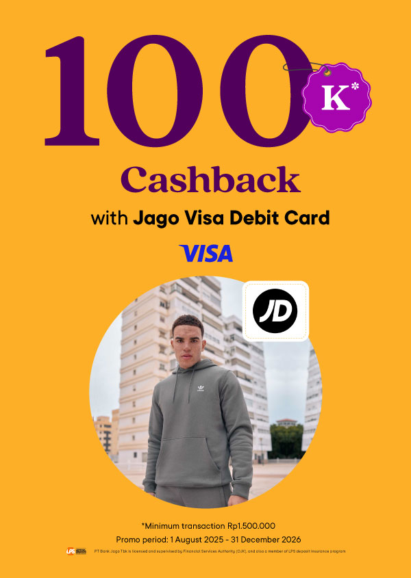 Bank Jago - Jago x JD Sports