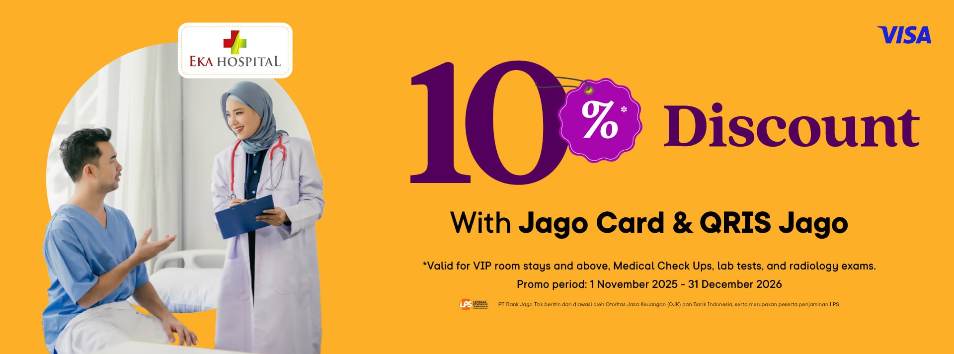 Bank Jago - Jago x Eka Hospital