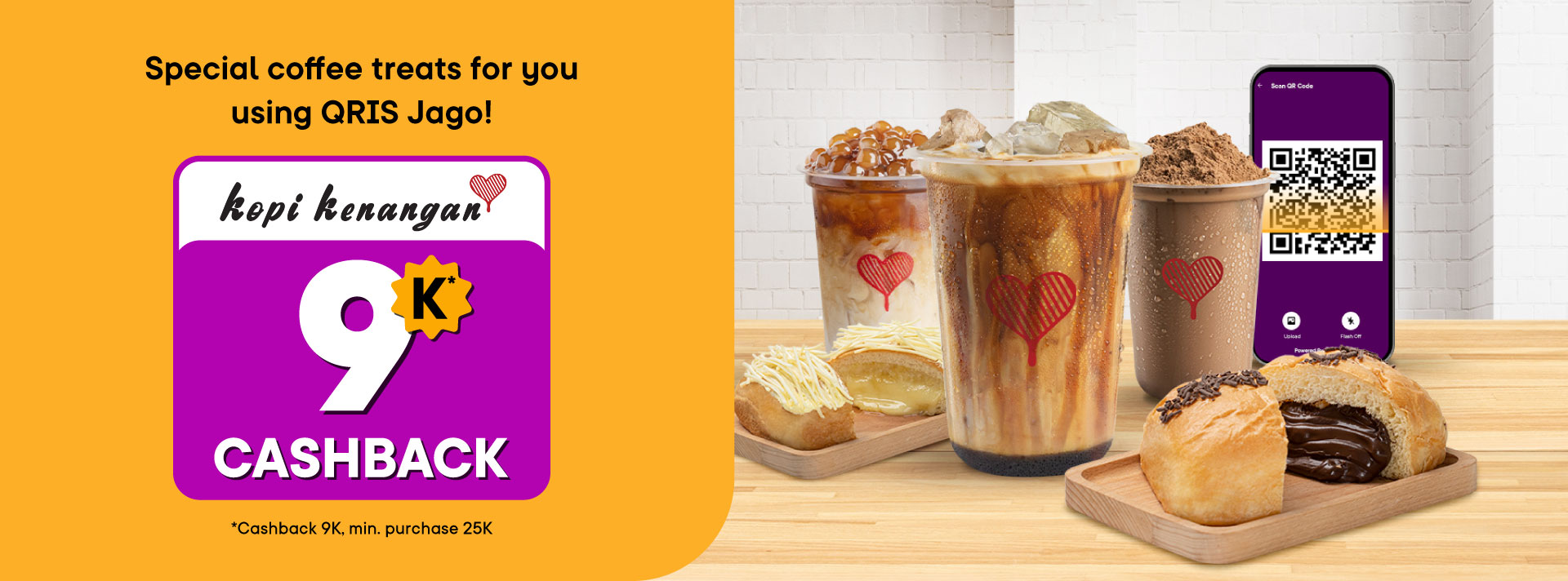 Bank Jago - Get coffee treats every day with Jago!