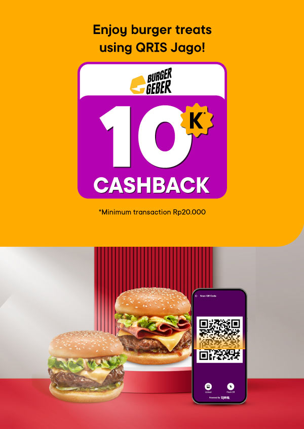 Bank Jago - Jago x Burger Geber