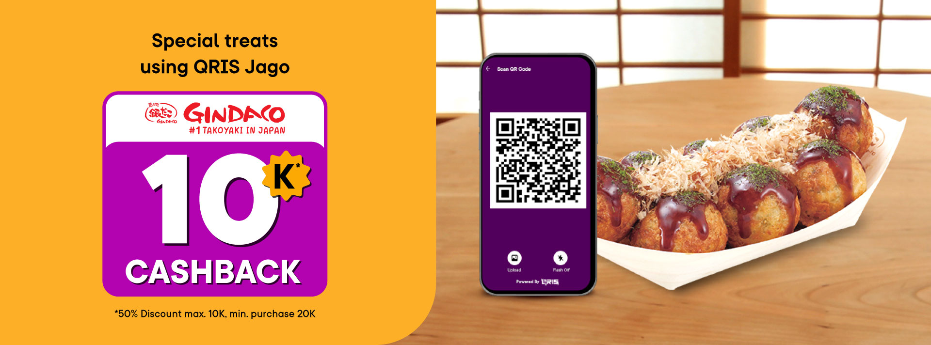 Bank Jago - Jago x Gindaco