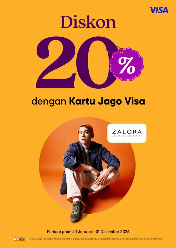 Bank Jago - Jago x Zalora