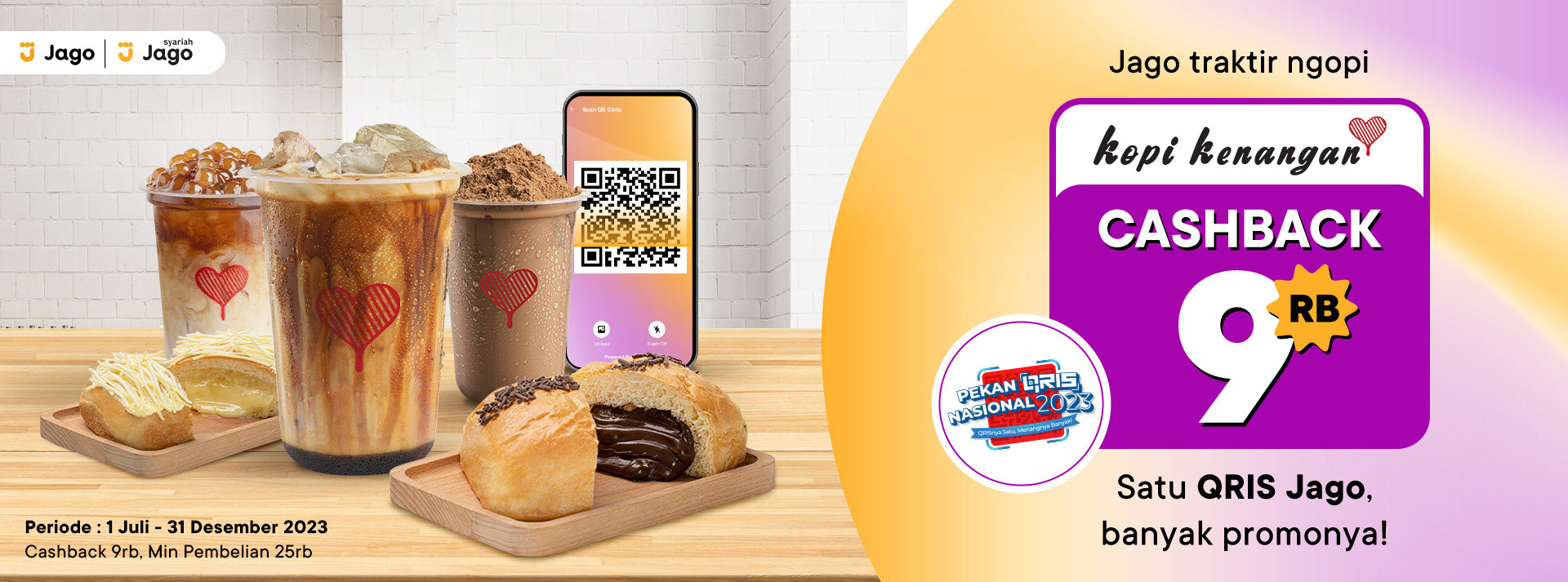 Bank Jago - Jago traktir ngopi setiap hari!