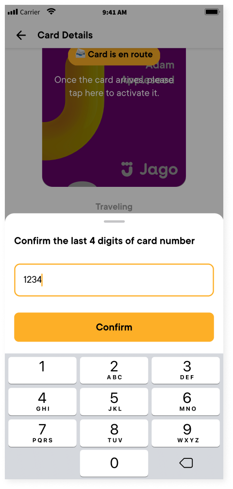 Bank Jago - Jago Card