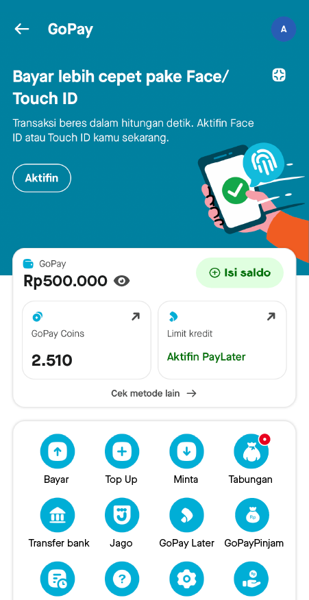 Bank Jago - GoPay Tabungan by Jago