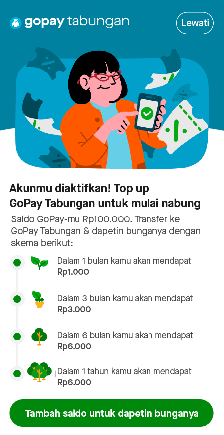 Bank Jago - GoPay Tabungan by Jago
