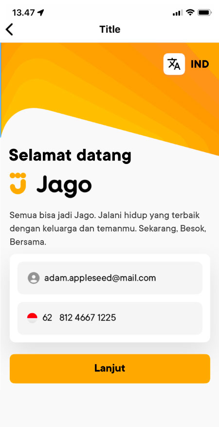 Bank Jago - Jago x Bibit