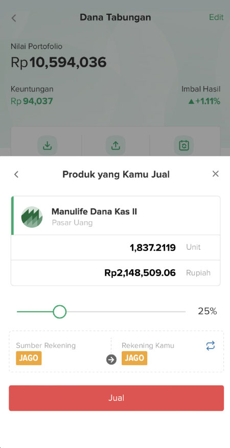 Bank Jago - Jago x Bibit