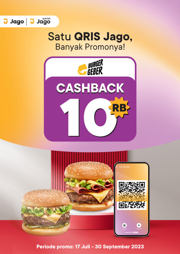 Bank Jago - Jago x Burger Geber