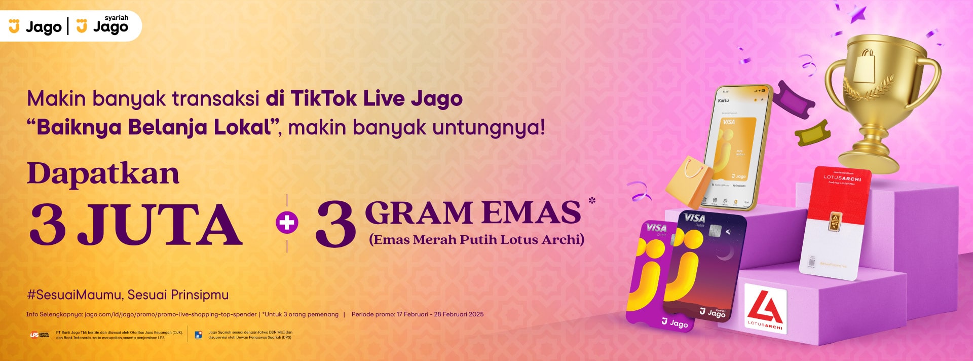 Bank Jago - Promo Jago Live Shopping - Top Spender