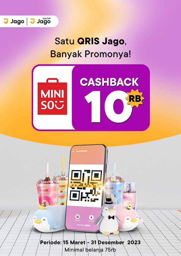 Bank Jago - Jago x Miniso