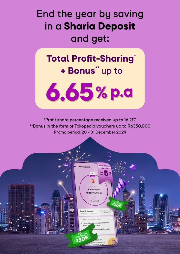 Bank Jago - Term Deposit Sharia Promotion