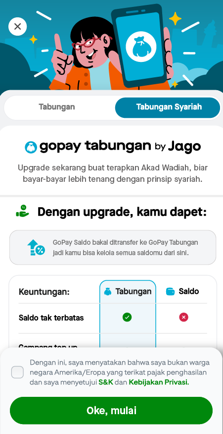 Bank Jago - GoPay Tabungan by Jago